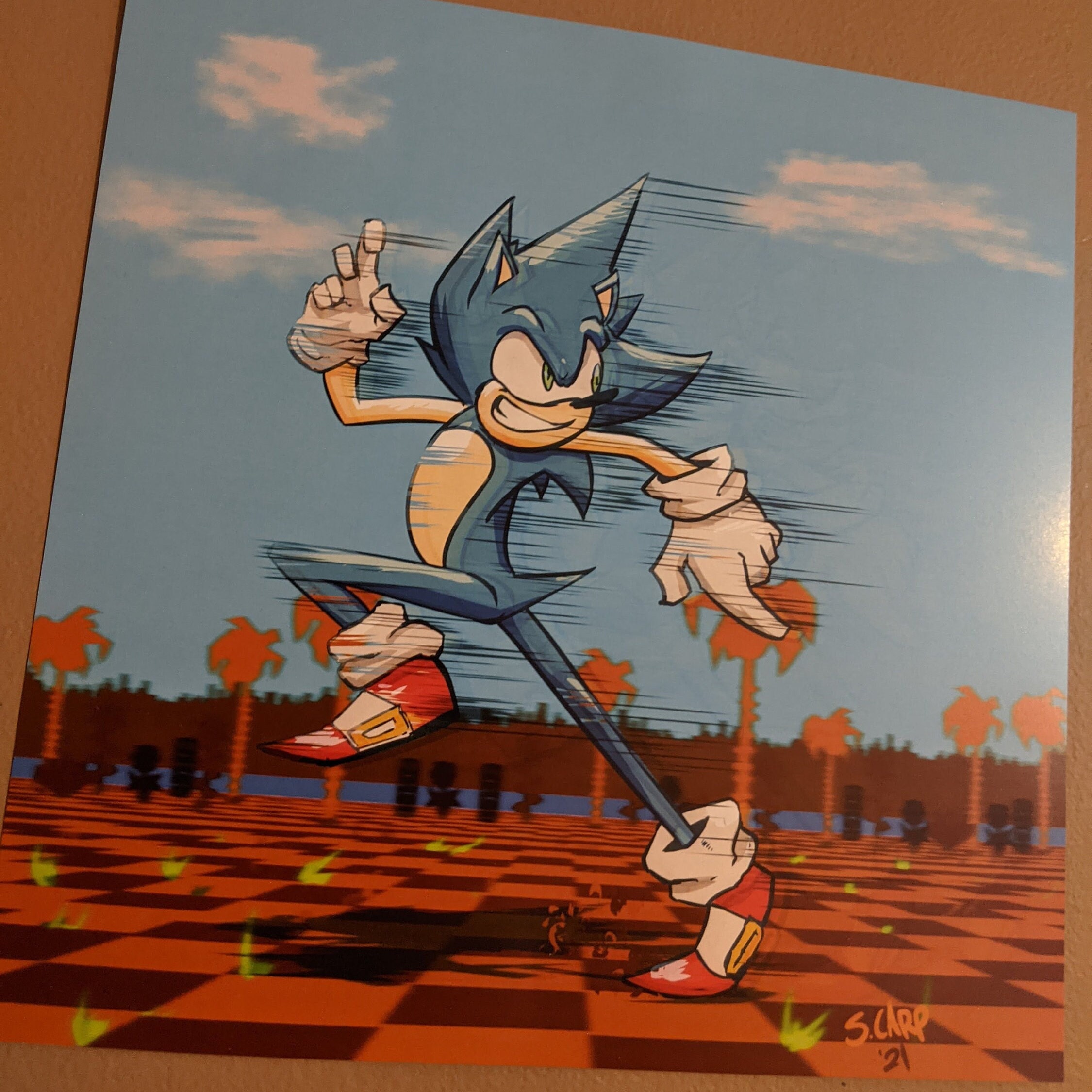 Sonic Fan Art - Etsy