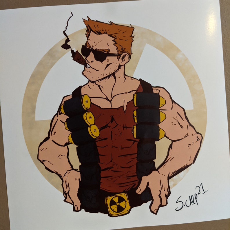 Duke Nukem Fan Art - Etsy