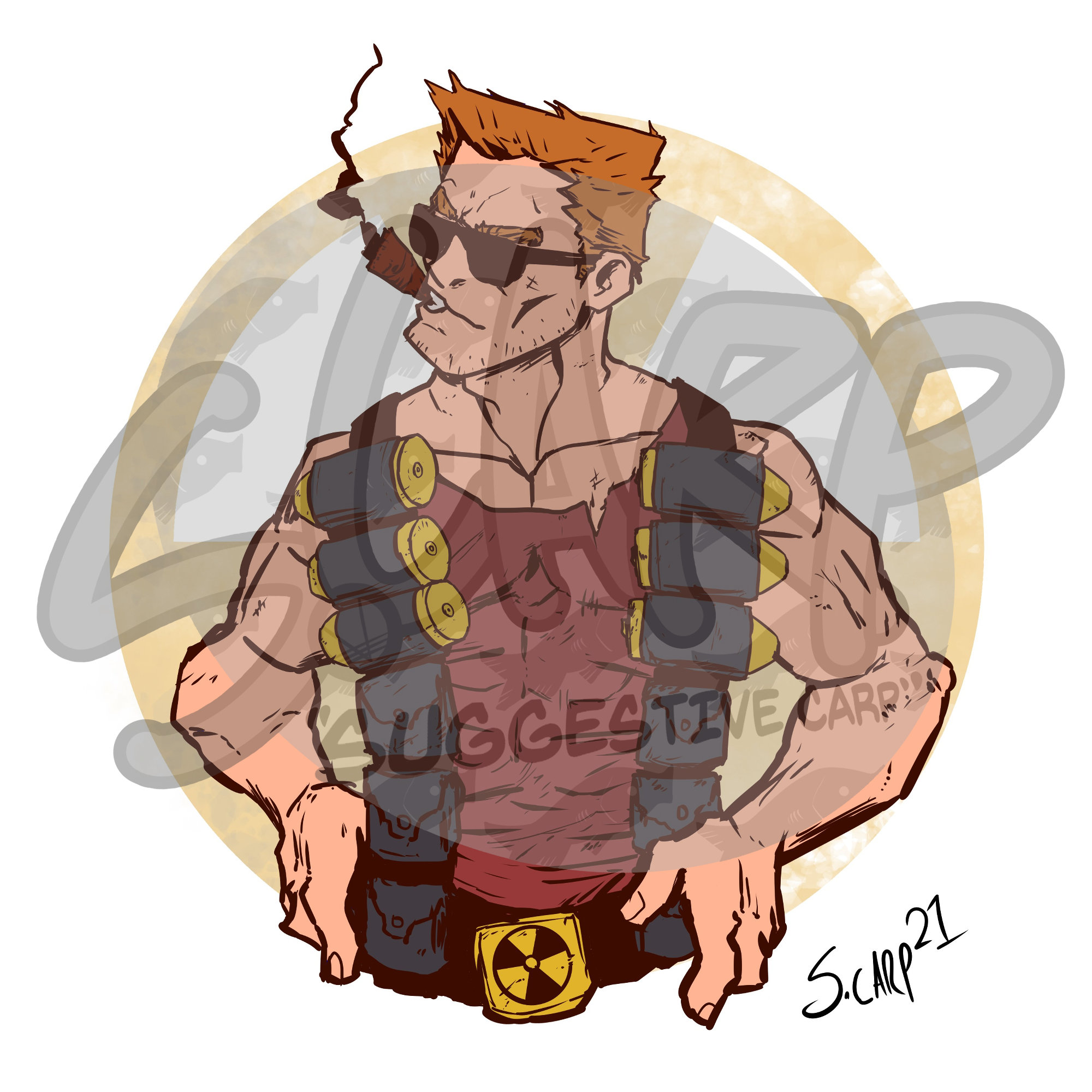 Duke Nukem Fan Art - Etsy