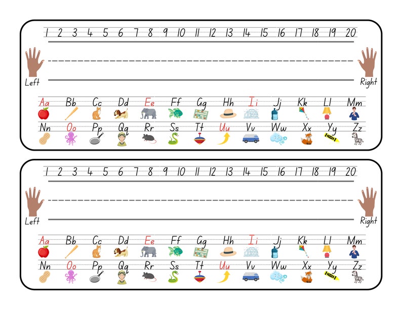 Cute & Educational Kindergarten or Preschool Classroom Name Tags for ...