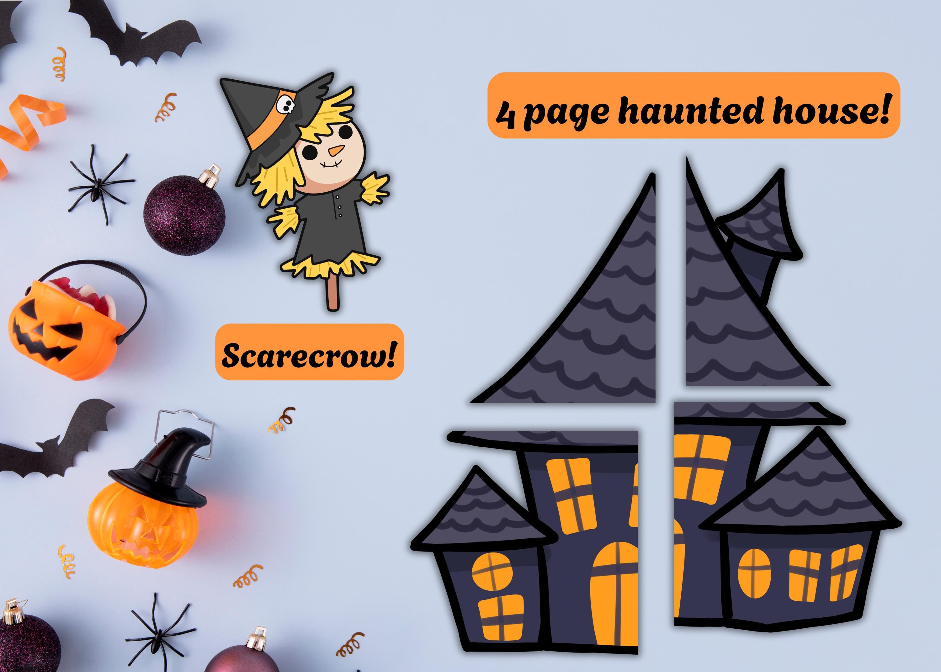 Welcome to Our Boo Crew Halloween Bulletin Board Craft Bundle Ghost ...