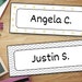 Cute Classroom Editable Name Tag Template 5 Different Styles Printable ...