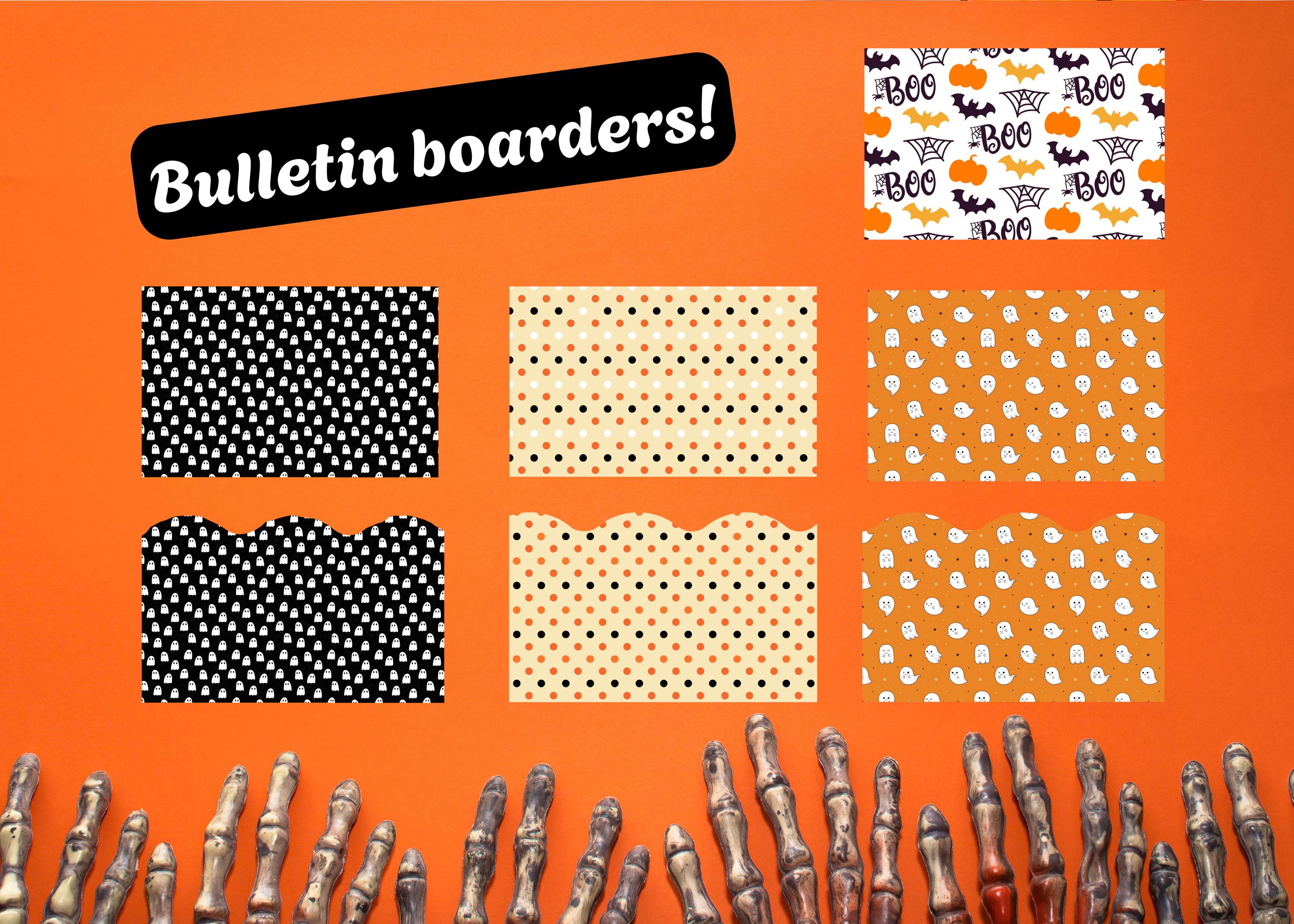 Welcome to Our Boo Crew Halloween Bulletin Board Craft Bundle Ghost ...