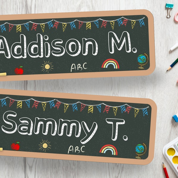 Chalkboard Tags - Etsy