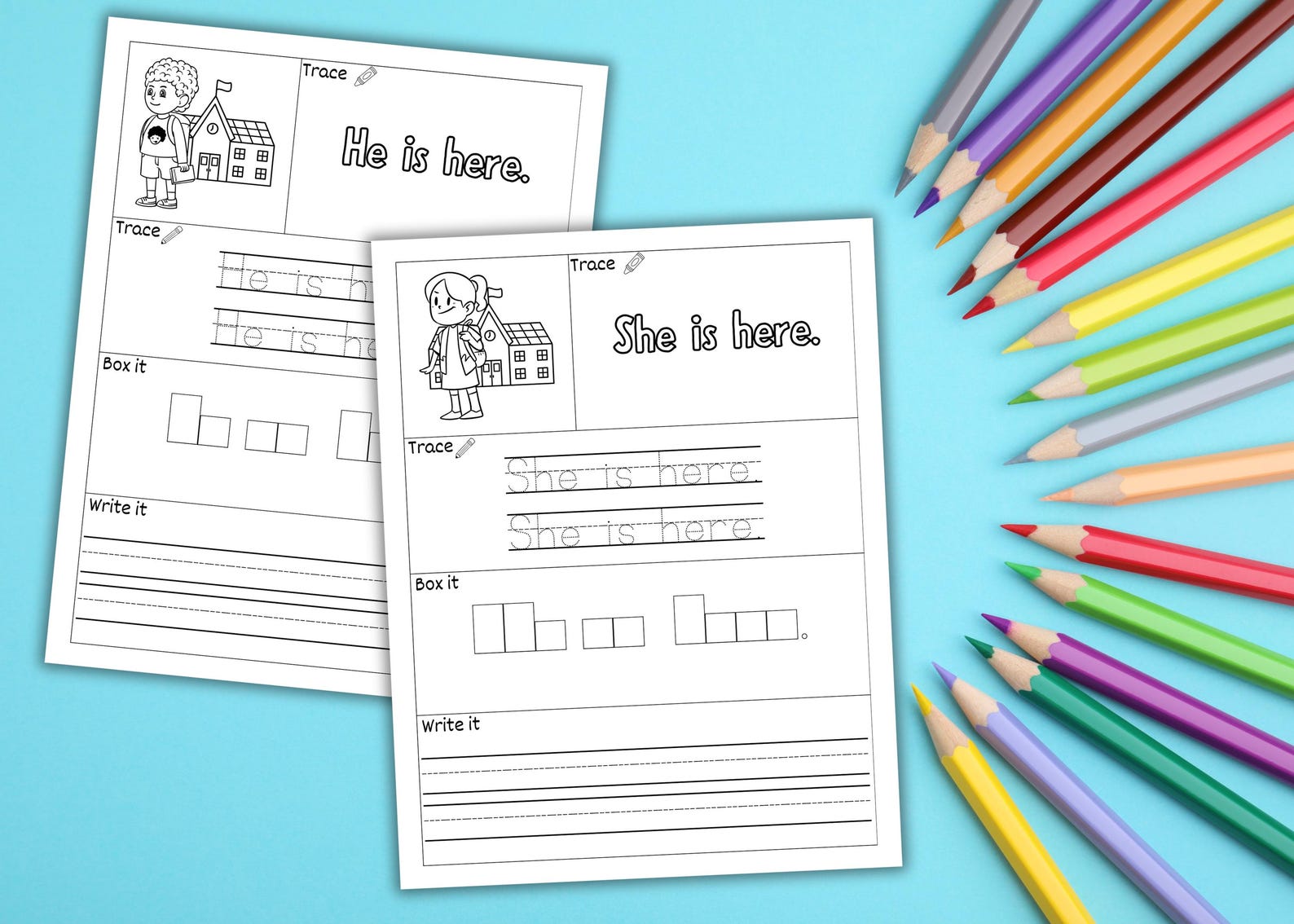 Morning Work Packet Daily Handwriting Practice Journal for Back to ...