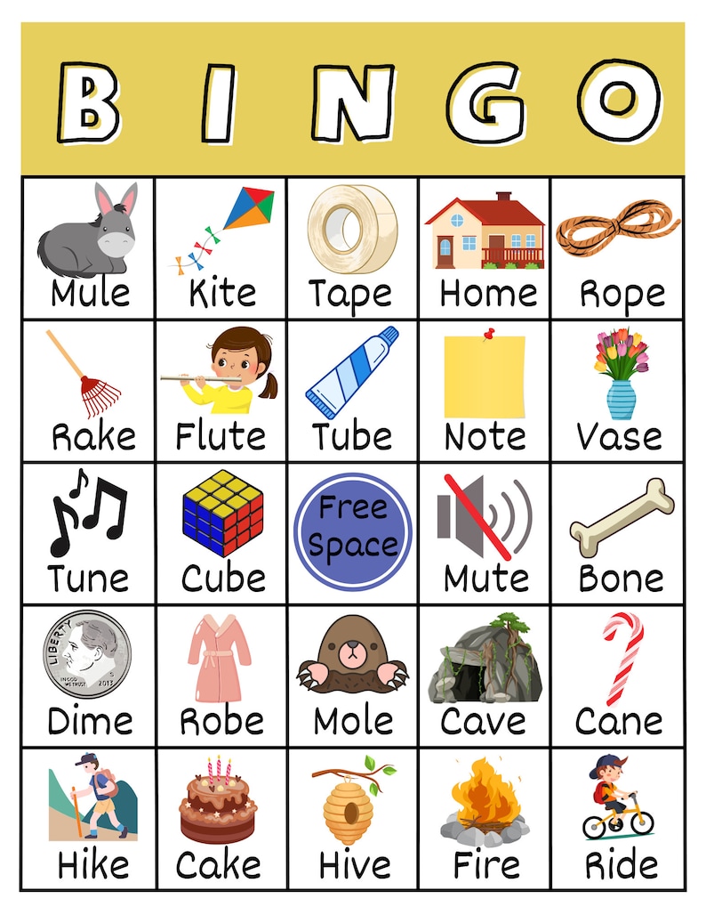 CVCE Bingo Game: Phonics & Reading Small Group Activities - Etsy