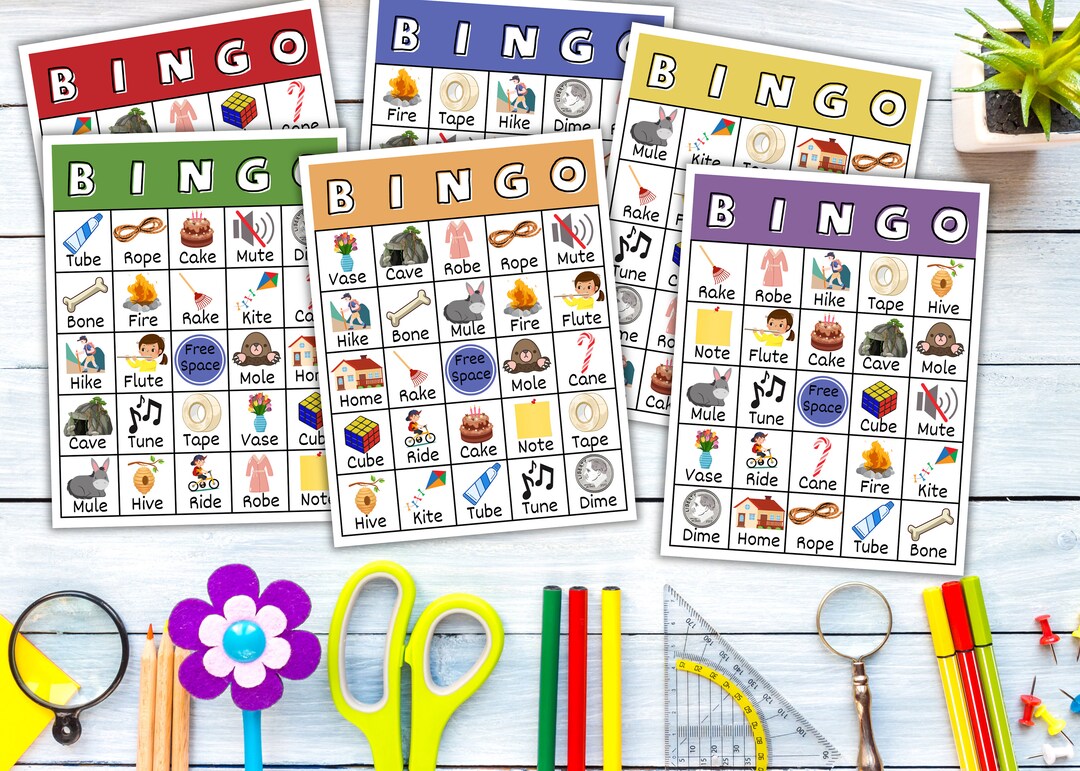 CVCE Elementary Bingo Game for Small Group or Whole Group Phonics and ...