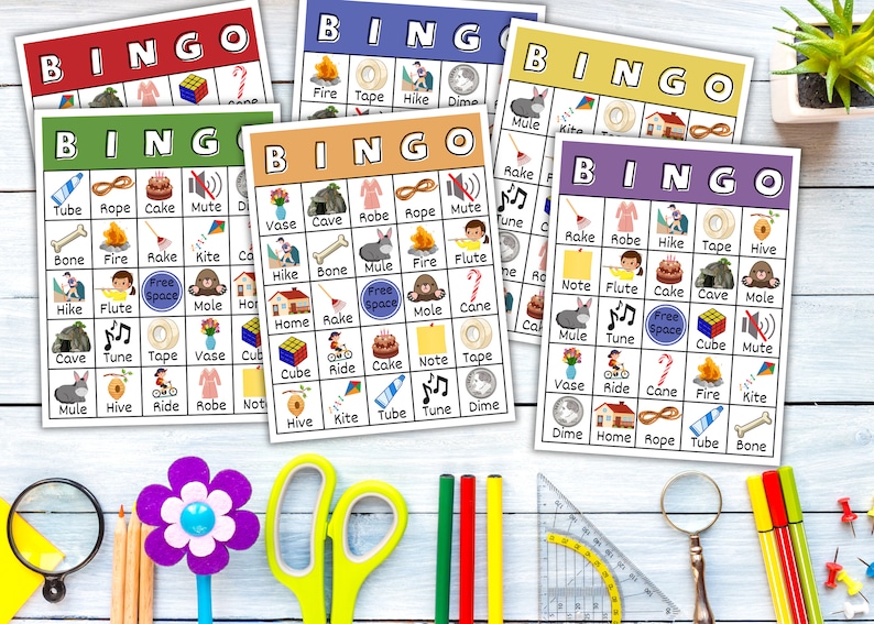 CVCE Elementary Bingo Game for Small Group or Whole Group Phonics and ...