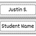 Cute Classroom Editable Name Tag Template 5 Different Styles Printable ...