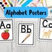 Black and White Polka Dot Alphabet Posters With Pictures: A-Z Classroom ...