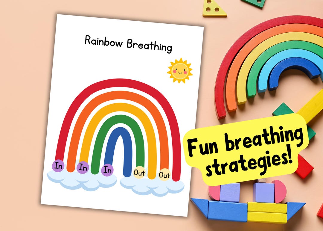 Calming Breathing Strategies for Students in Classroom 6 Fun Visual ...