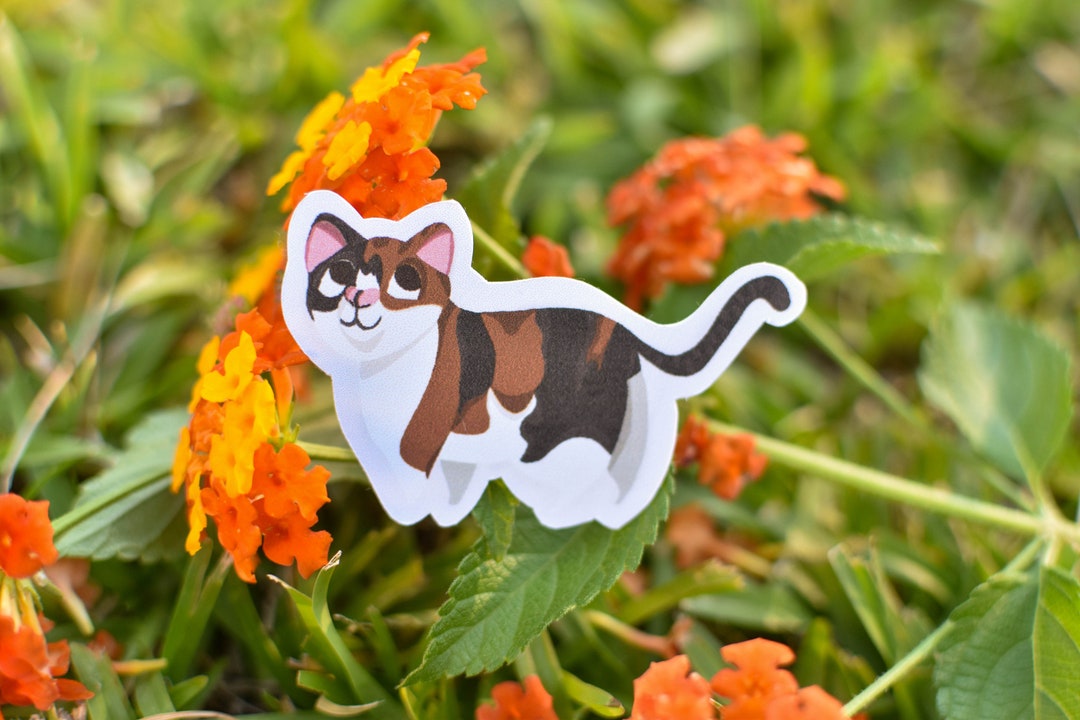 Calico Cat Stickers - Etsy