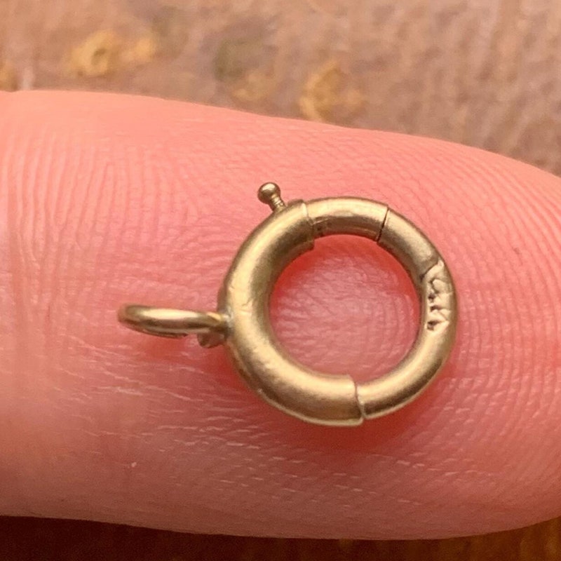 14k Gold Clasp - Etsy