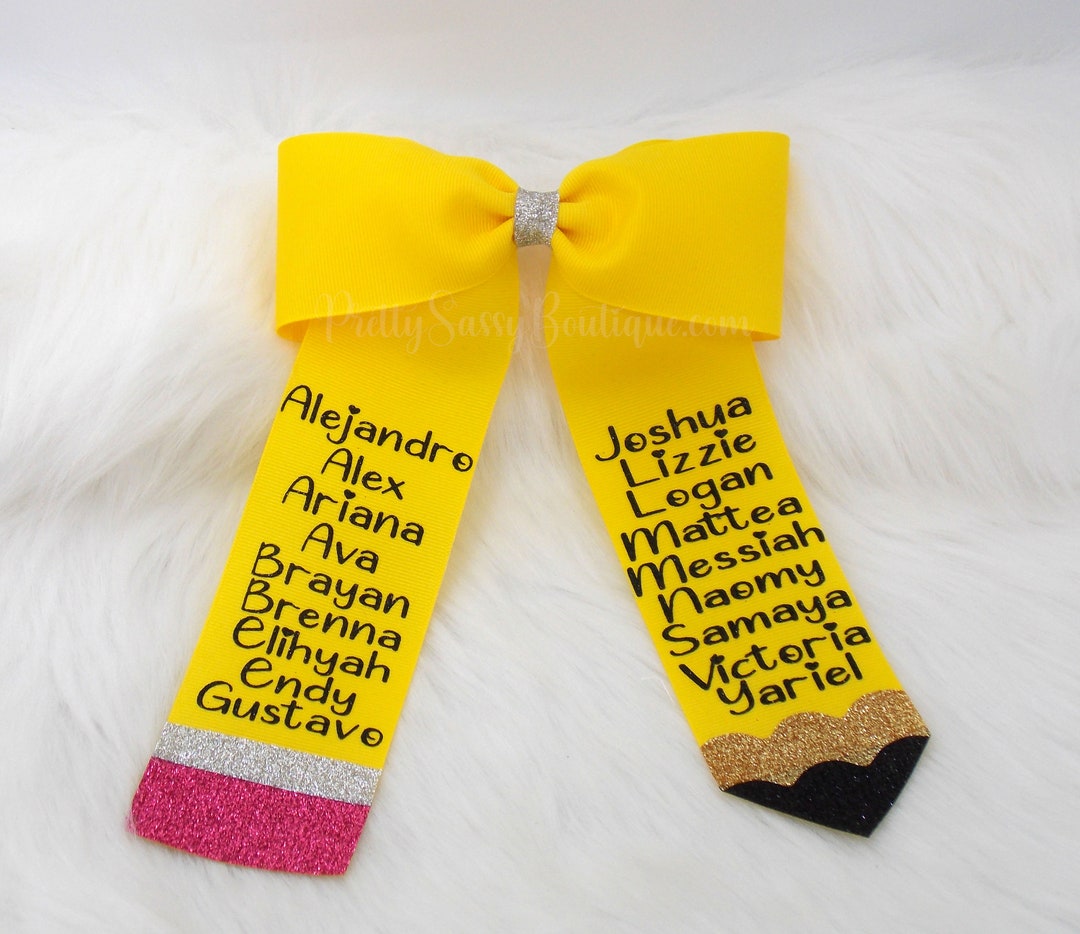 Teacher Graduation Bow - Personalized Graduation Bow - Big Graduation ...
