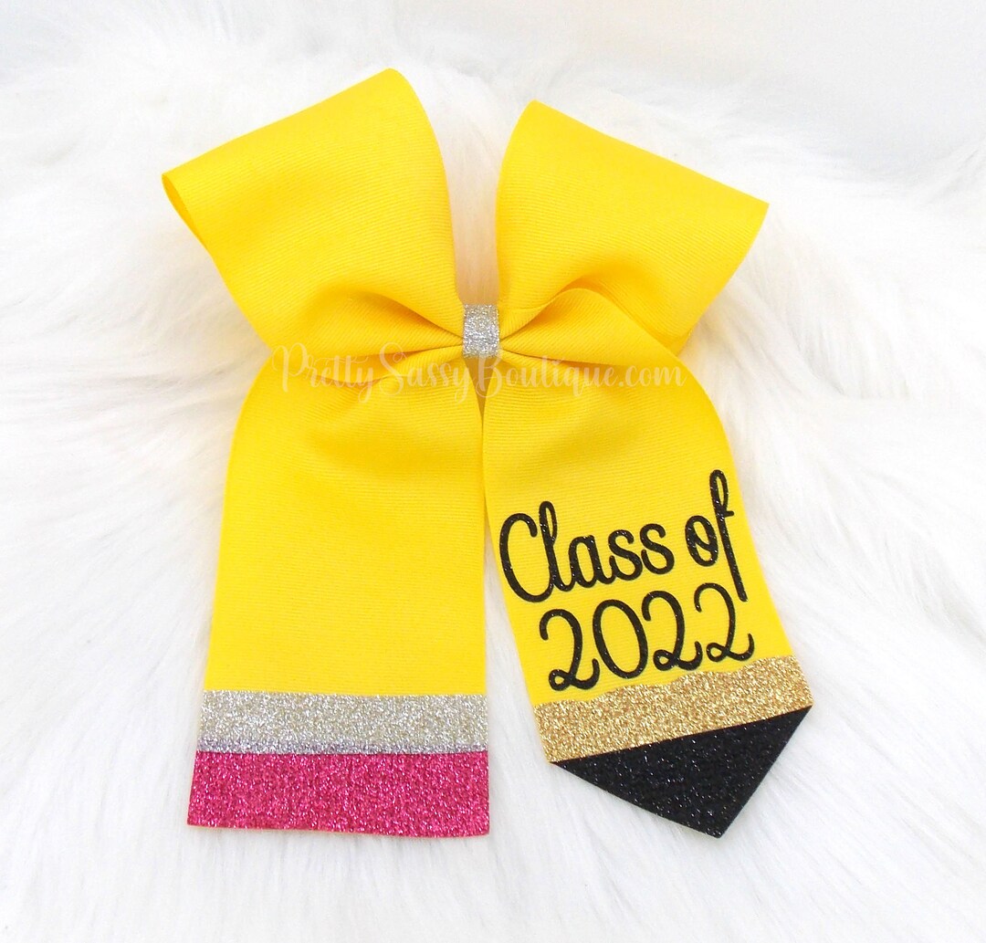 Teacher Graduation Bow - Personalized Graduation Bow - Big Graduation ...