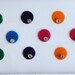 Bindis Round Plain Colored Bindis ,wedding Round Bindis,velvet Colorful ...