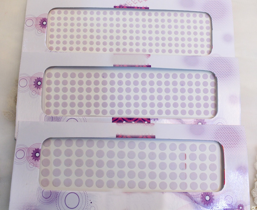 White Round Sticker Bindis,face Bindis Sticker,forehead Stickers,white ...