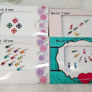 Bindis Long Colored ,tiny Bindis Stickers,colorful Long Bindis ...