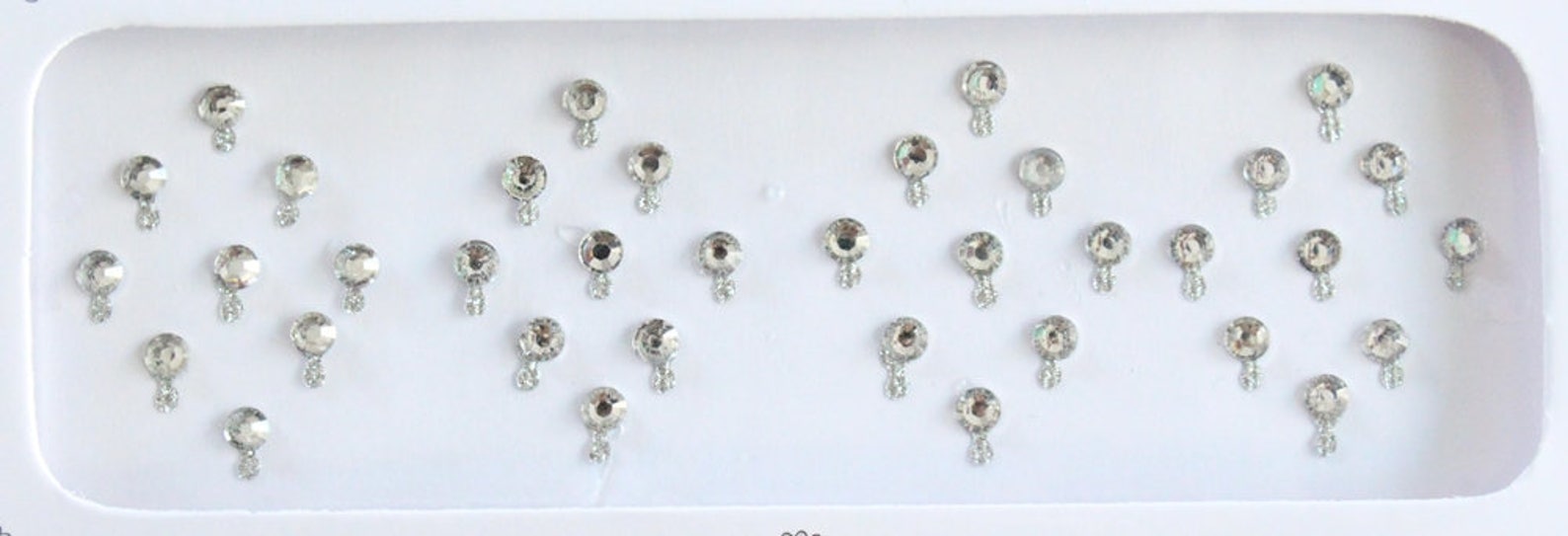 Silver Face Jewels: Festival Bindi Stickers - 36 Pack - Etsy