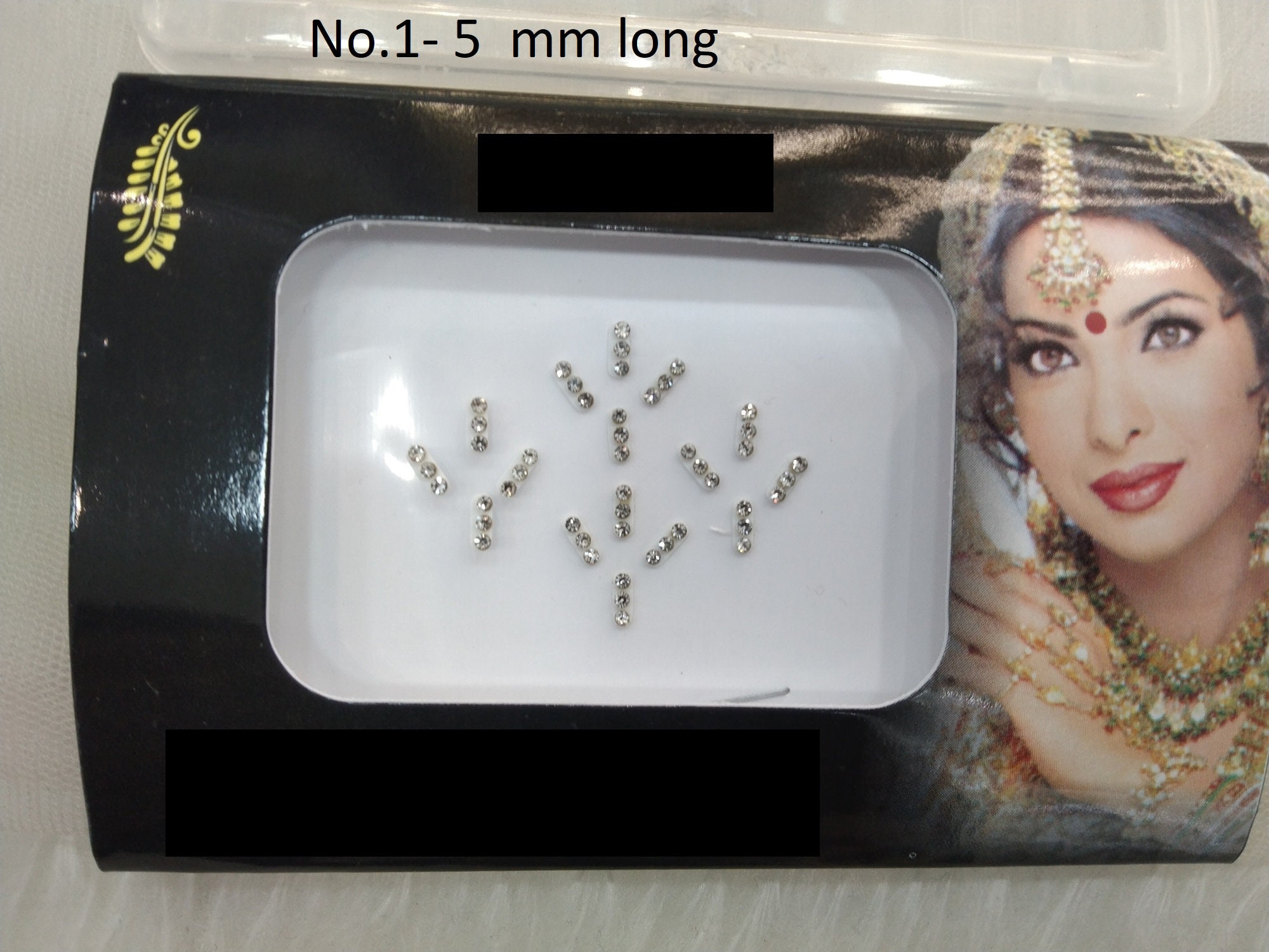 Silver Bindis Face Stickers, Long, Self Adhesive - Etsy