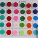 Plain Round Bindi Stickers ,120 Round Bindis,colorful Bindis,multicolor ...