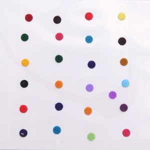 Velvet Round Colored Bindi Stickers,wedding Round Bindi,plain Colorful ...