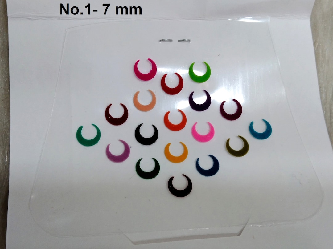 Half Moon Bindis: Gold Rhinestone Velvet Forehead Stickers - Etsy