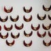 Half Moon Bindis Forehead Stickers,chhand Bindis Stickers,half Moon ...