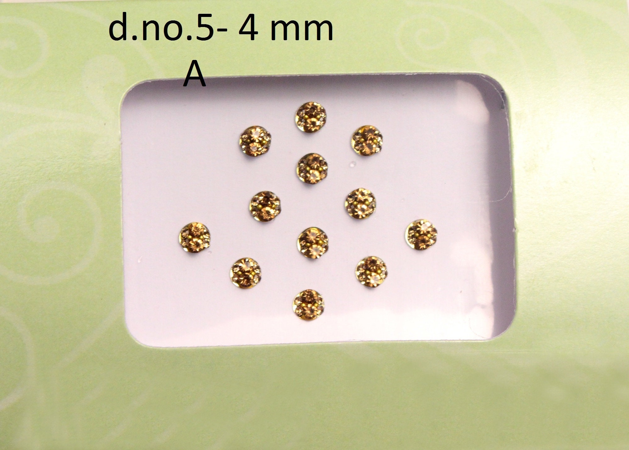 Gold Round Bindis Festival JewelsBridal Bindis | Etsy