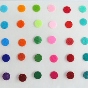 Plain Round Bindi Stickers ,120 Round Bindis,colorful Bindis,multicolor ...