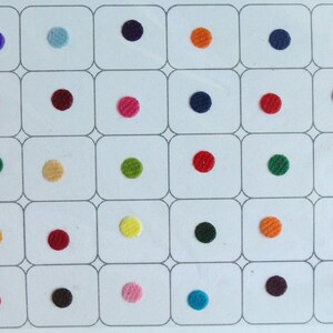 Bindis Plain Round Valvet Colored Bindi Stickers,wedding Round Bindi ...