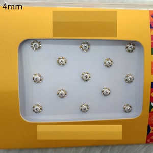 Bindi Silver Round Bindis ,bridal Gold Bindis,face Jewels Bindis,gold ...