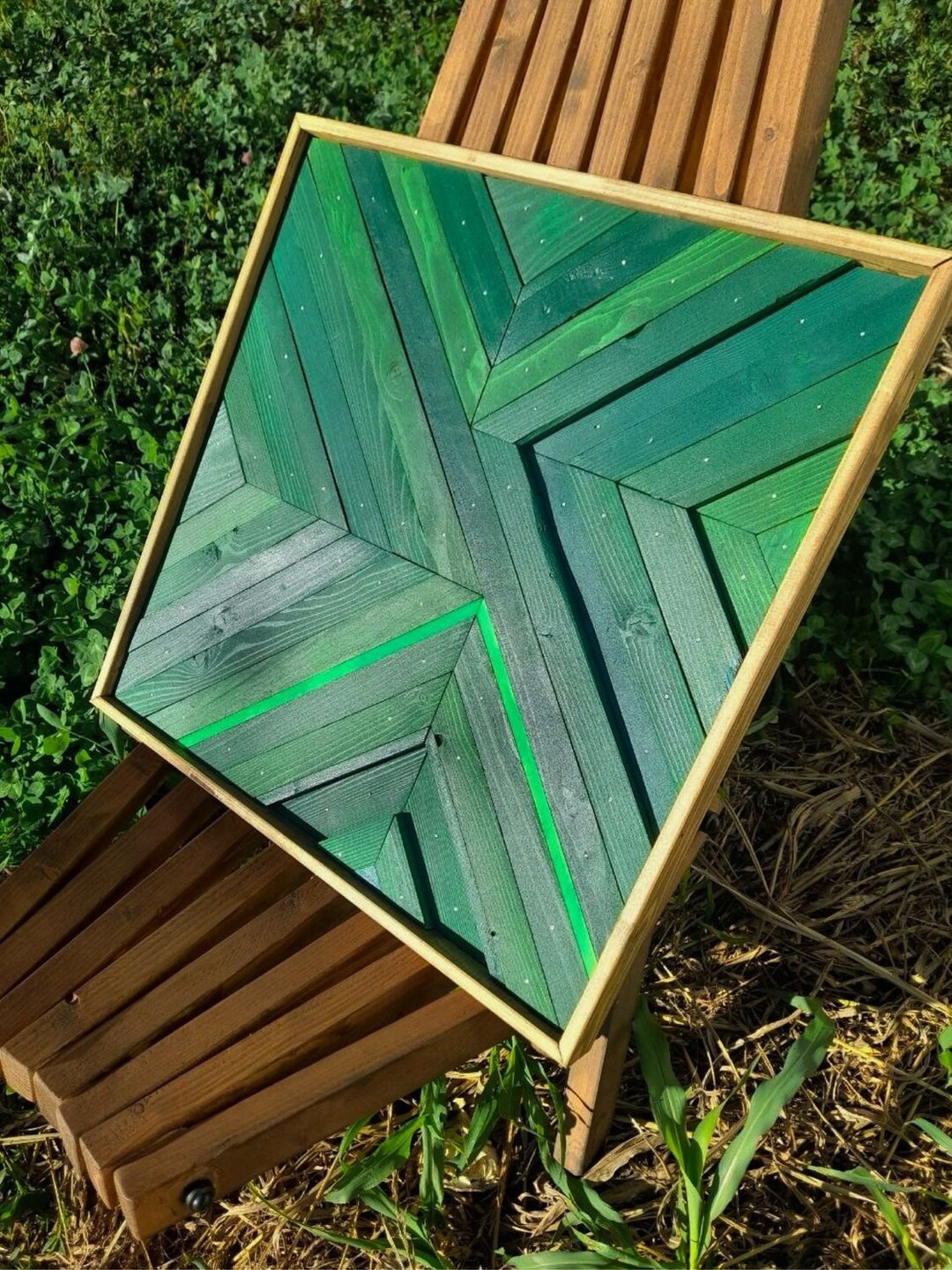 Native Wood Wall Art Hanging Farmhouse Wood Wall Panel, Reclaimed Wood ...