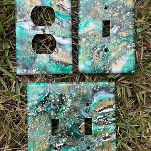 Outlet Covers, Light Switch Covers Abstract Design - Etsy