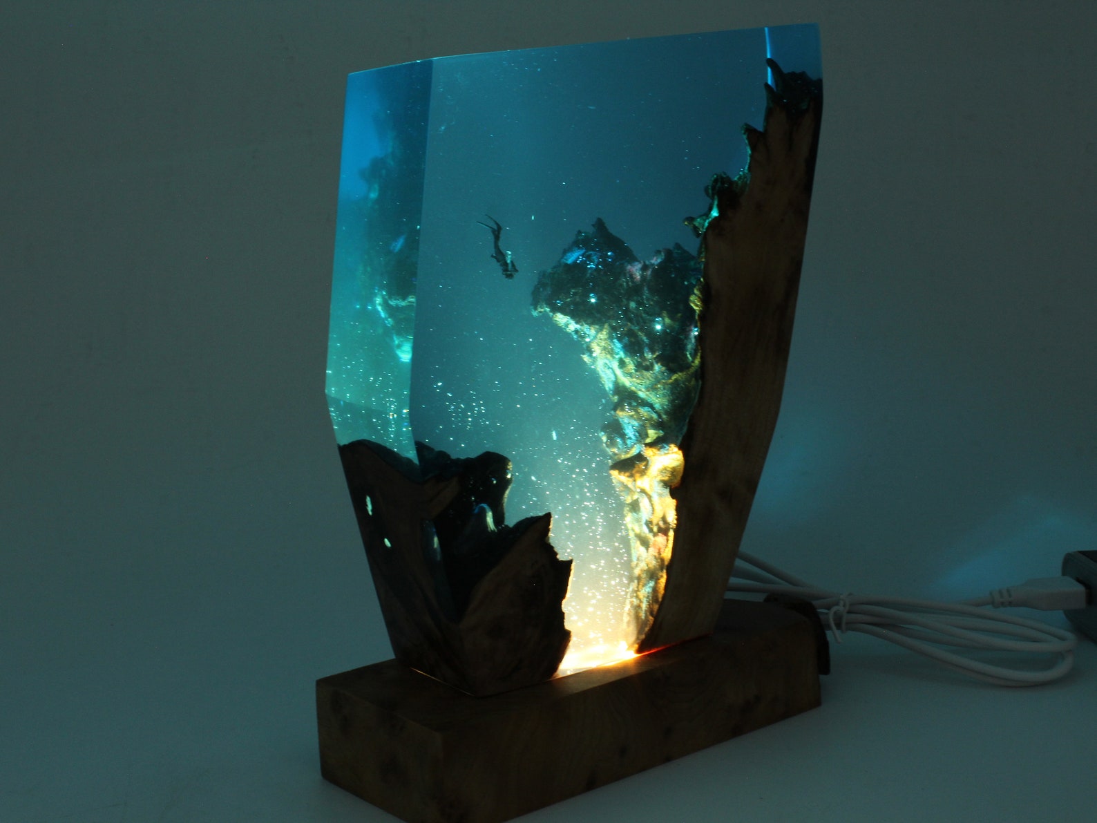 Diver's Night Light Scuba Diving Deep Sea Exploration | Etsy