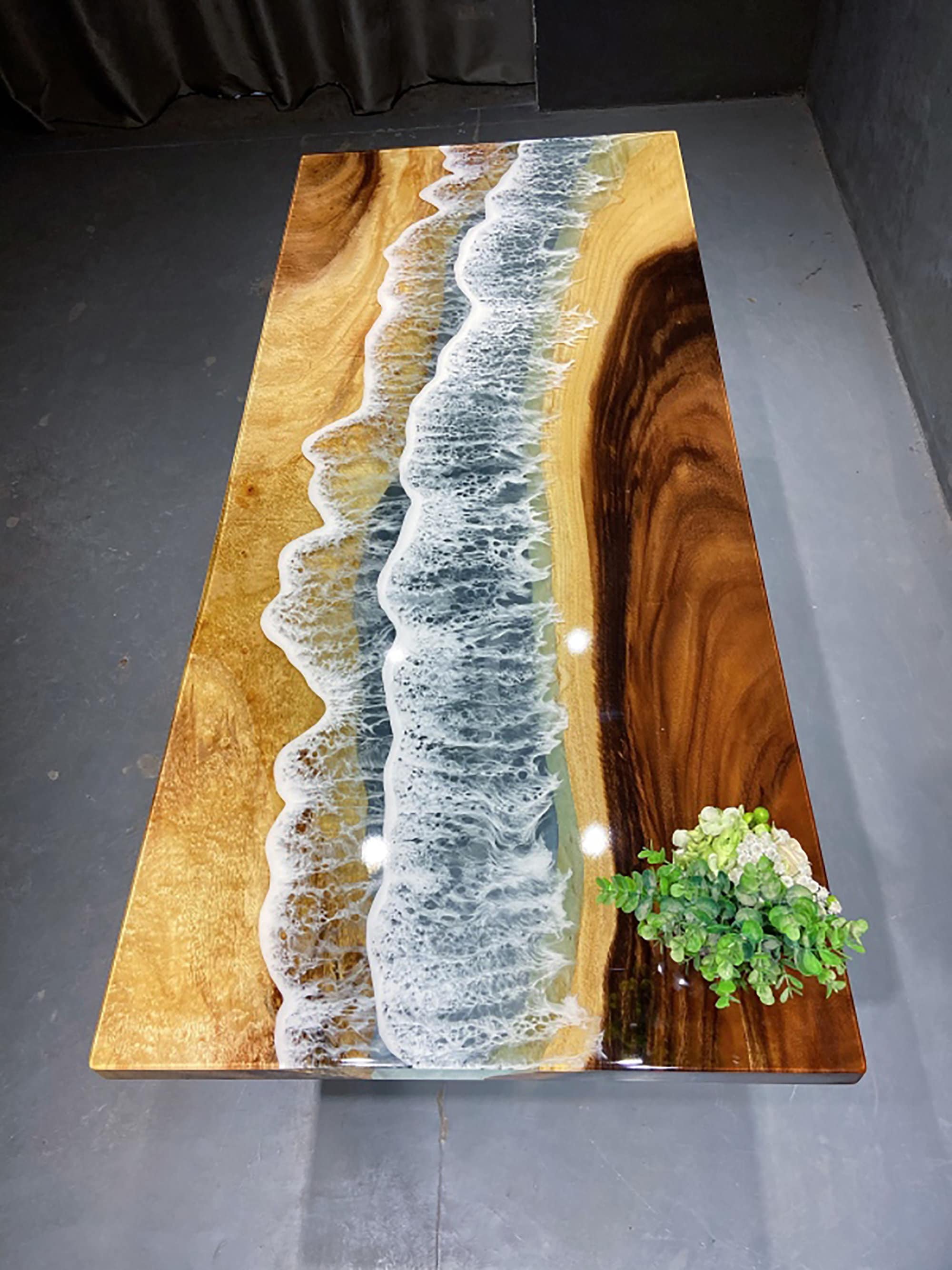 Fashion Ocean Wave Resin Tischplatte Epoxy Resin Tisch Epoxy | Etsy