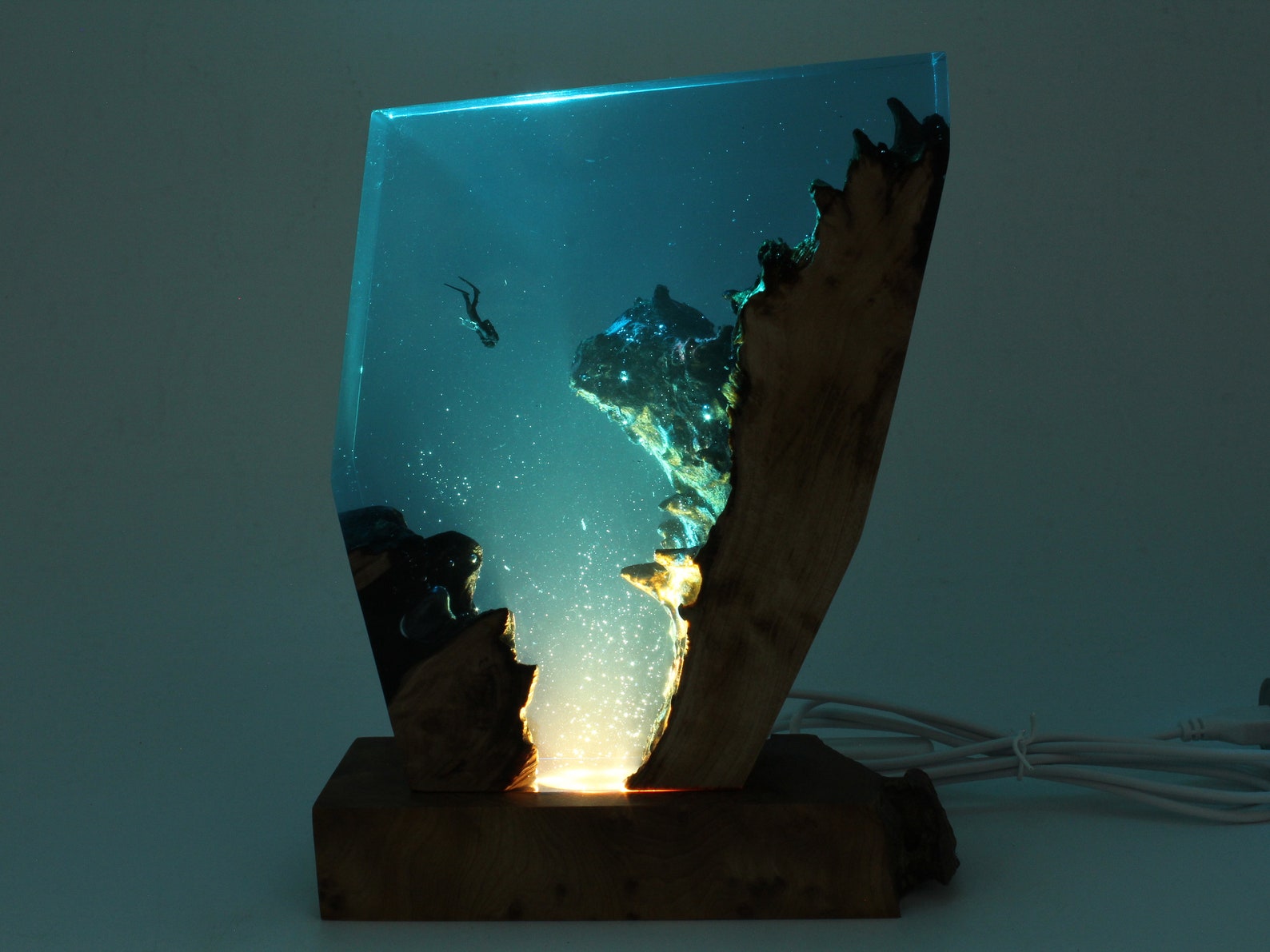 Diver's Night Light Scuba Diving Deep Sea Exploration | Etsy