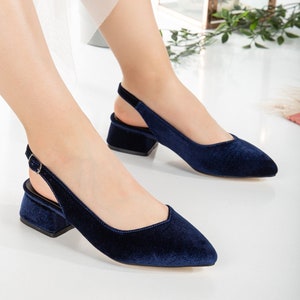 Dressy navy blue flats store