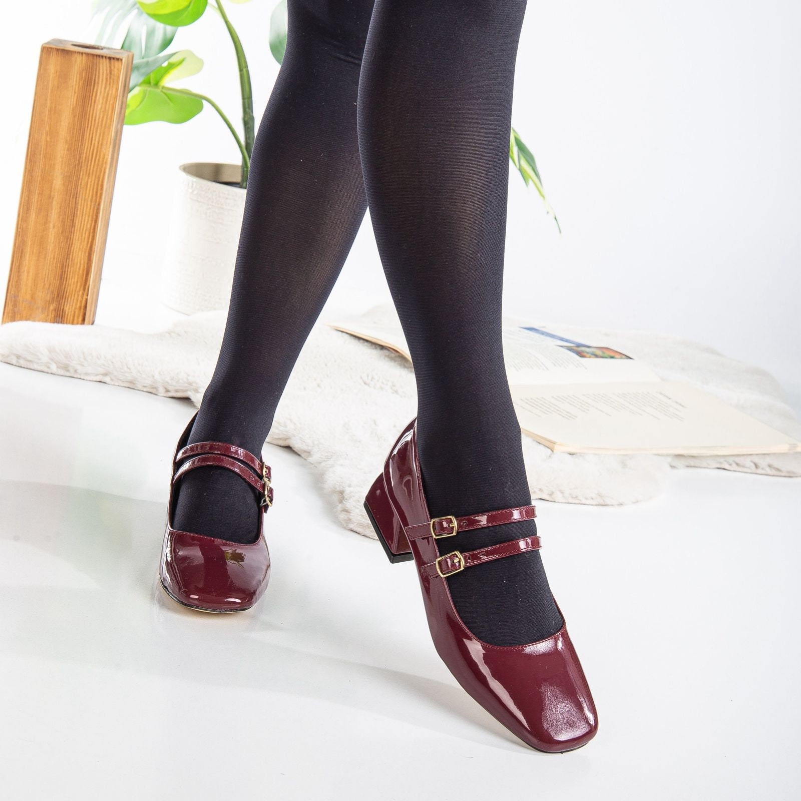 Mary Jane Shoes, Cherry Red May Janes, Burgundy Mary Janes, Dark Red Mary Janes, Red Patent Mary ...