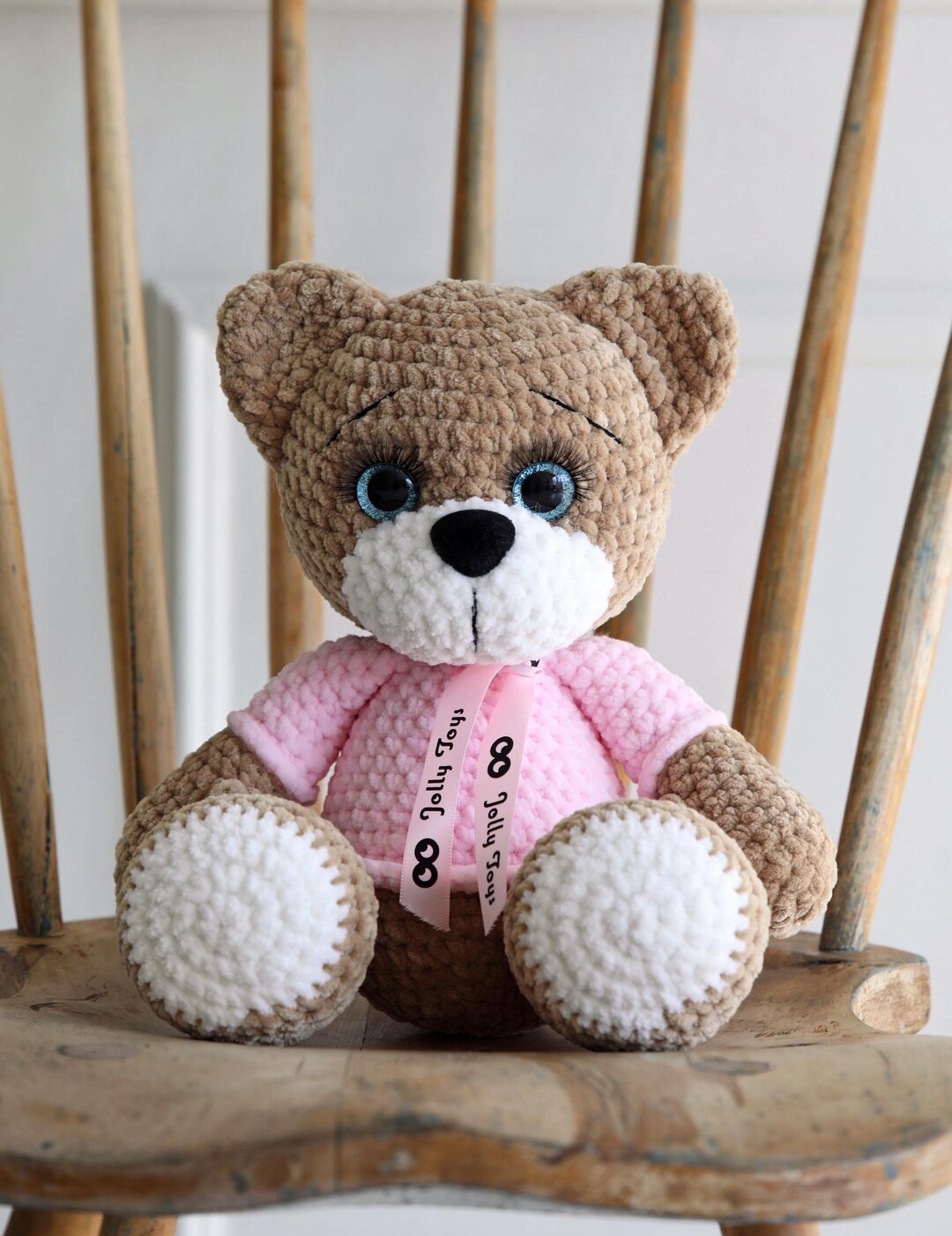 Premium Design Teddy Bear Personalized Teddy Crochet Amigurumi Toy ...