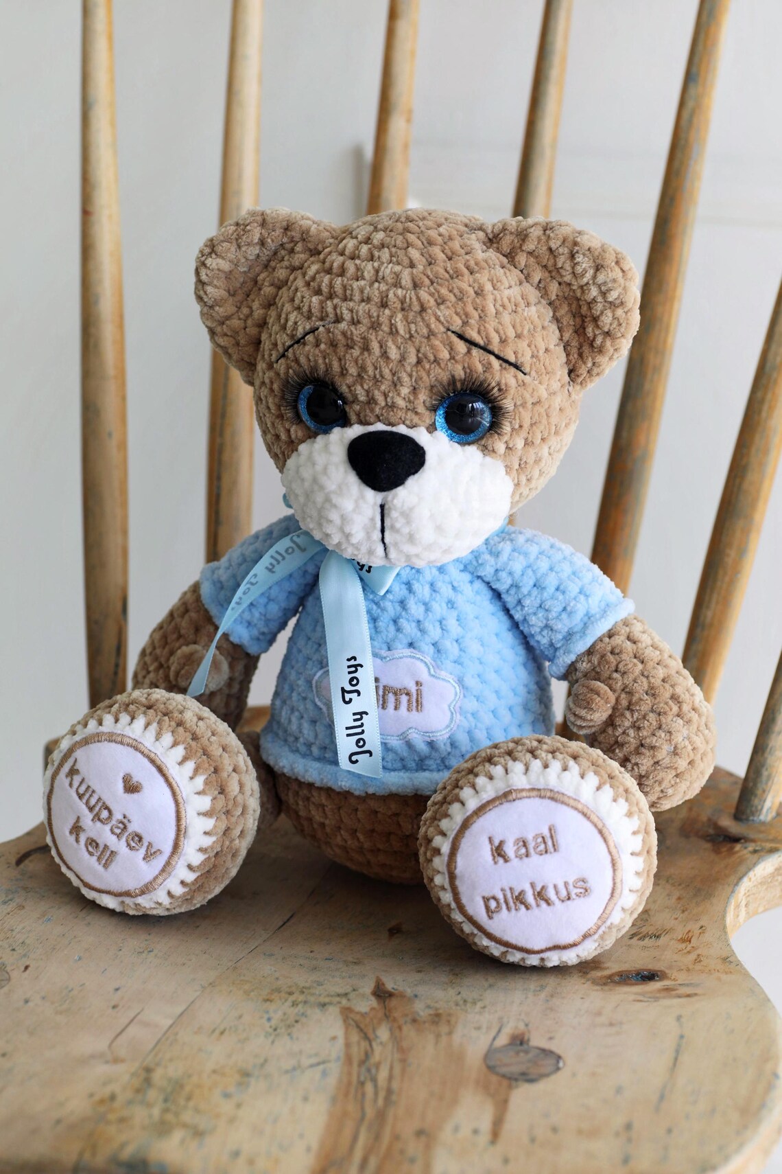 Premium Design Teddy Bear Personalized Teddy Crochet Amigurumi Toy ...