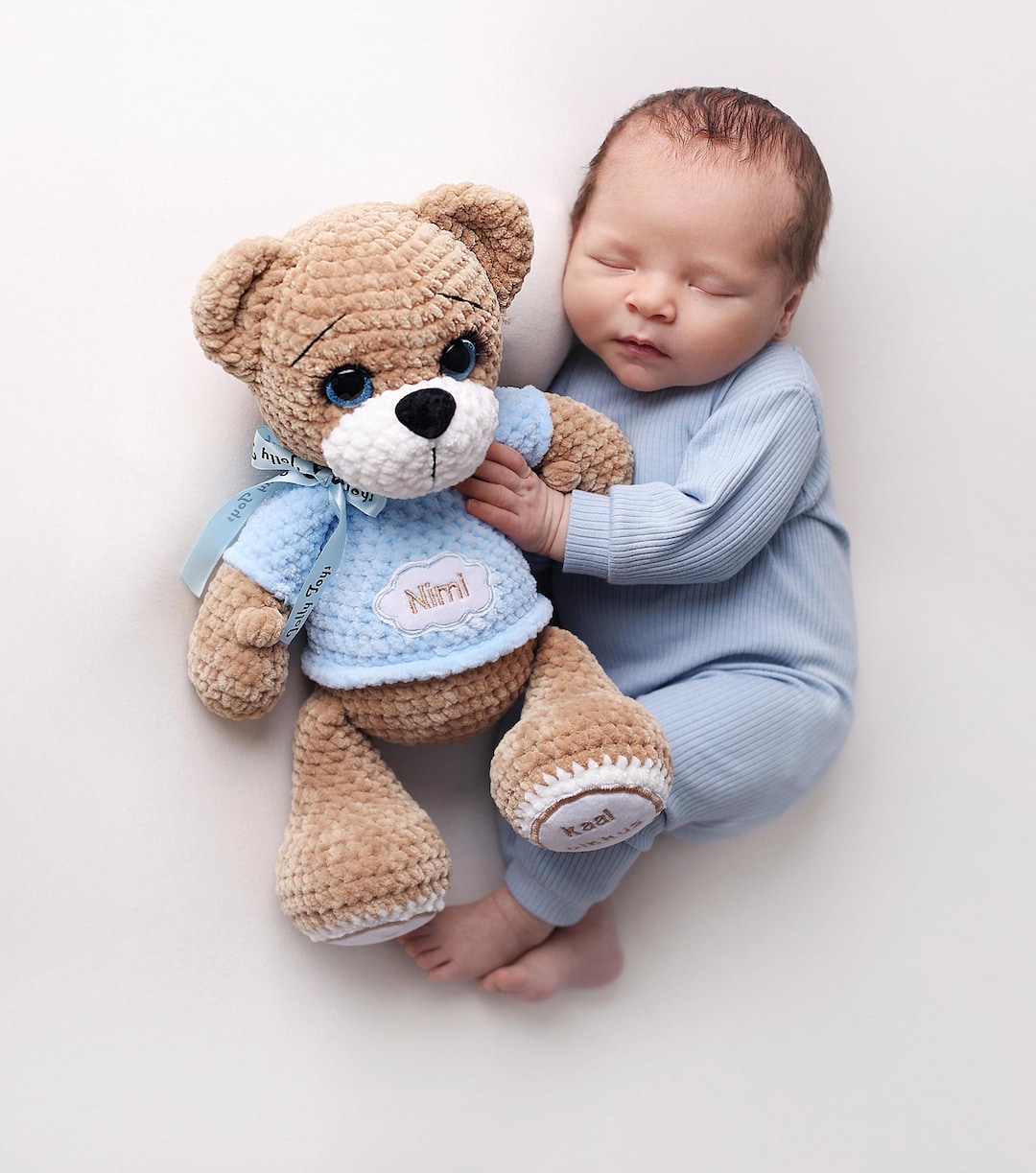 Premium Design Teddy Bear Personalized Teddy Crochet Amigurumi Toy ...