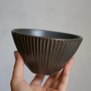 Fluted Rice Bowl - Etsy