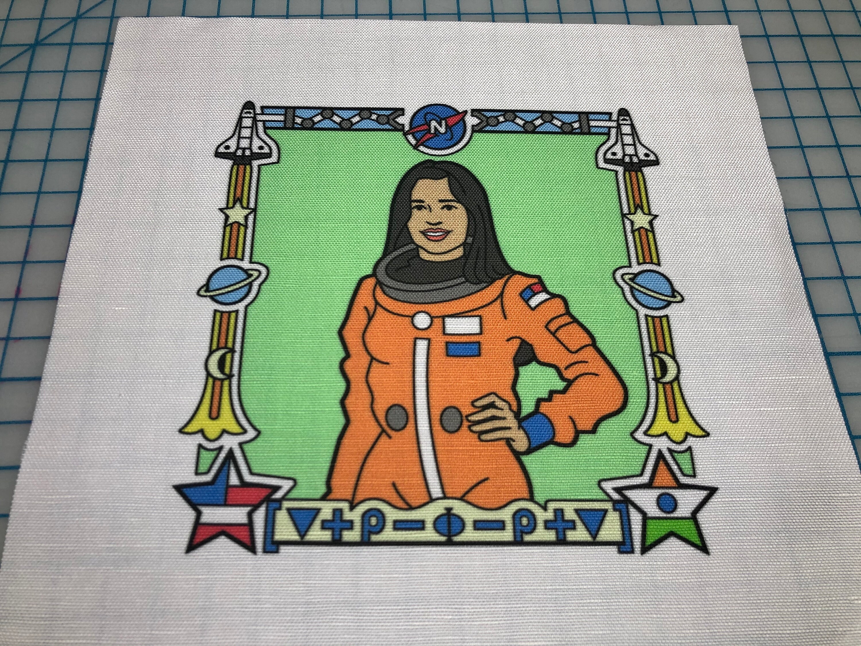 Kalpana Chawla Women in STEM Embroidery Kit - Etsy