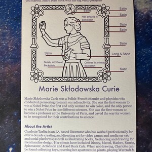 Marie Curie Women in STEM Embroidery Kit - Etsy