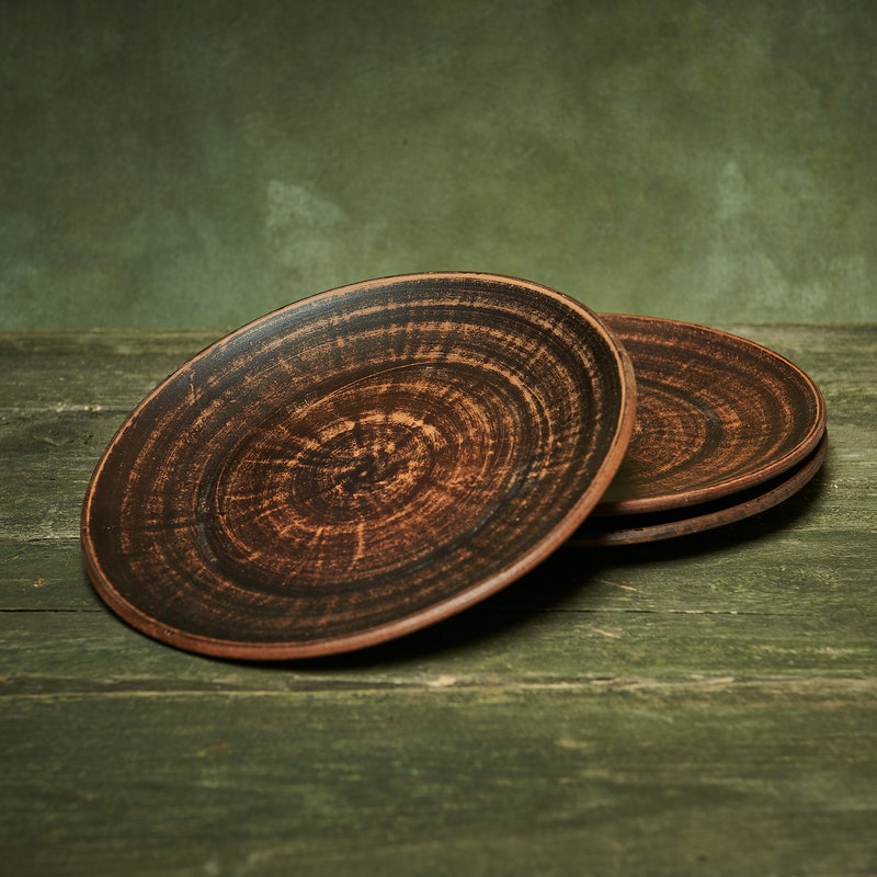 Ceramic Plate Set - Etsy