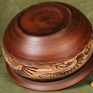 Big Ceramic Baker Pot Handmade Bread Baking Dish Cooking - Etsy