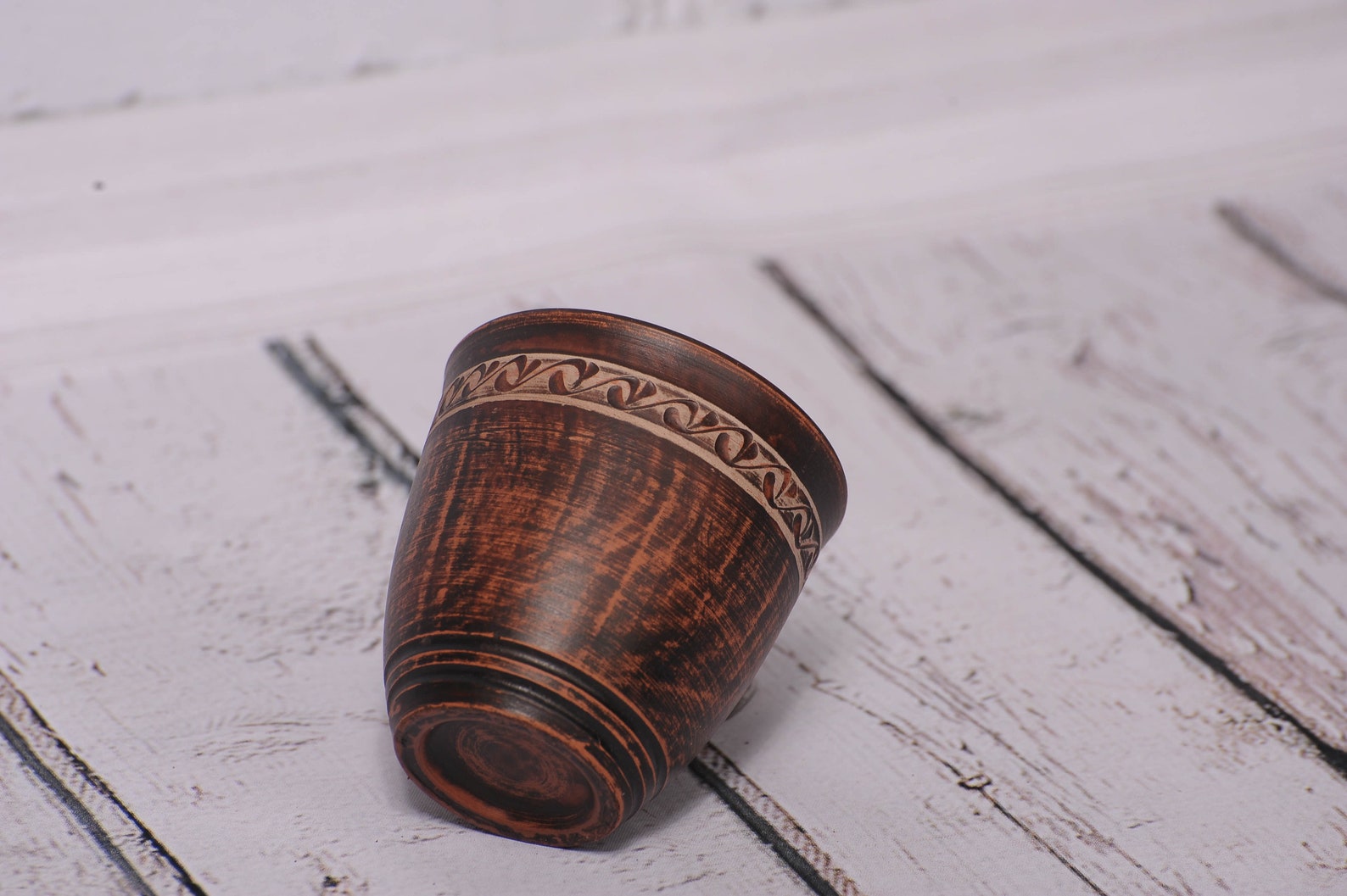 Handmade Clay Cup Glassful Decor Ethno Drinking Glass Pottery - Etsy