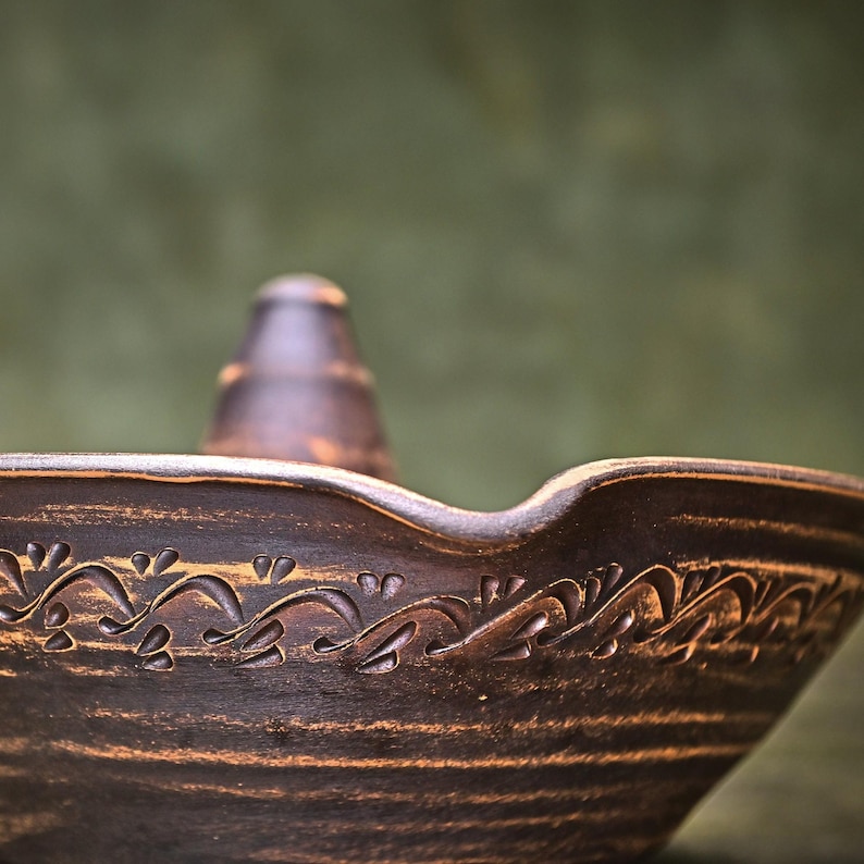 Handmade Ceramic Chicken Roaster: Clay Cooking Pot, Round Baking Dish ...