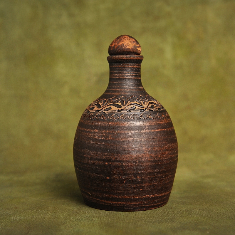 Clay Bottle - Etsy